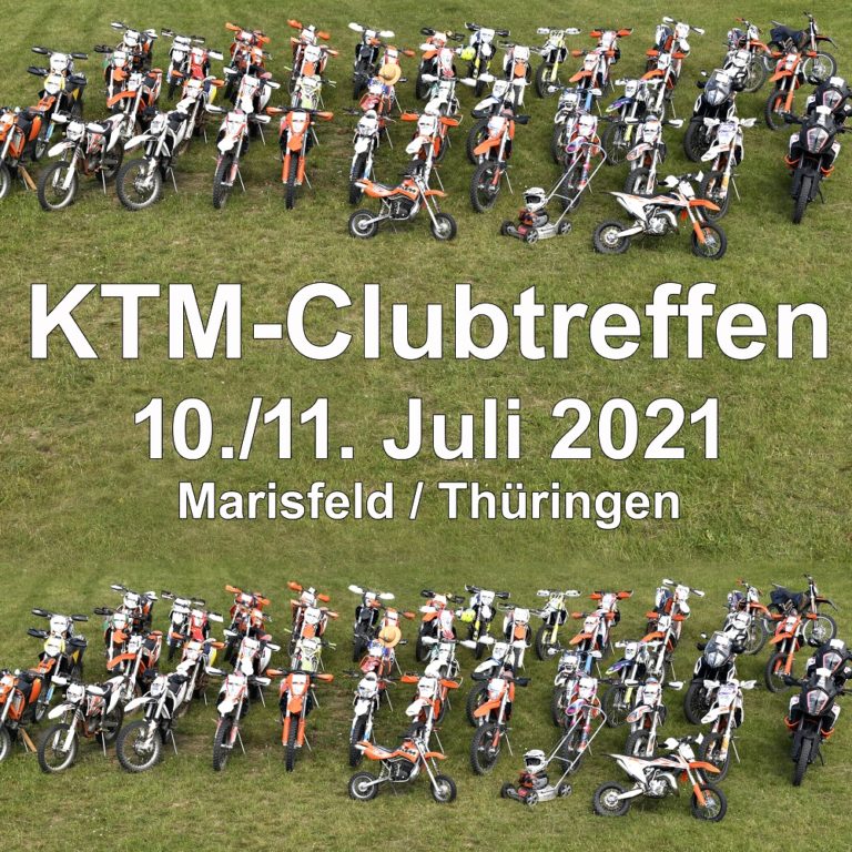 KTM-Clubtreffen am 10./11. Juli 2021 | KTM-Club